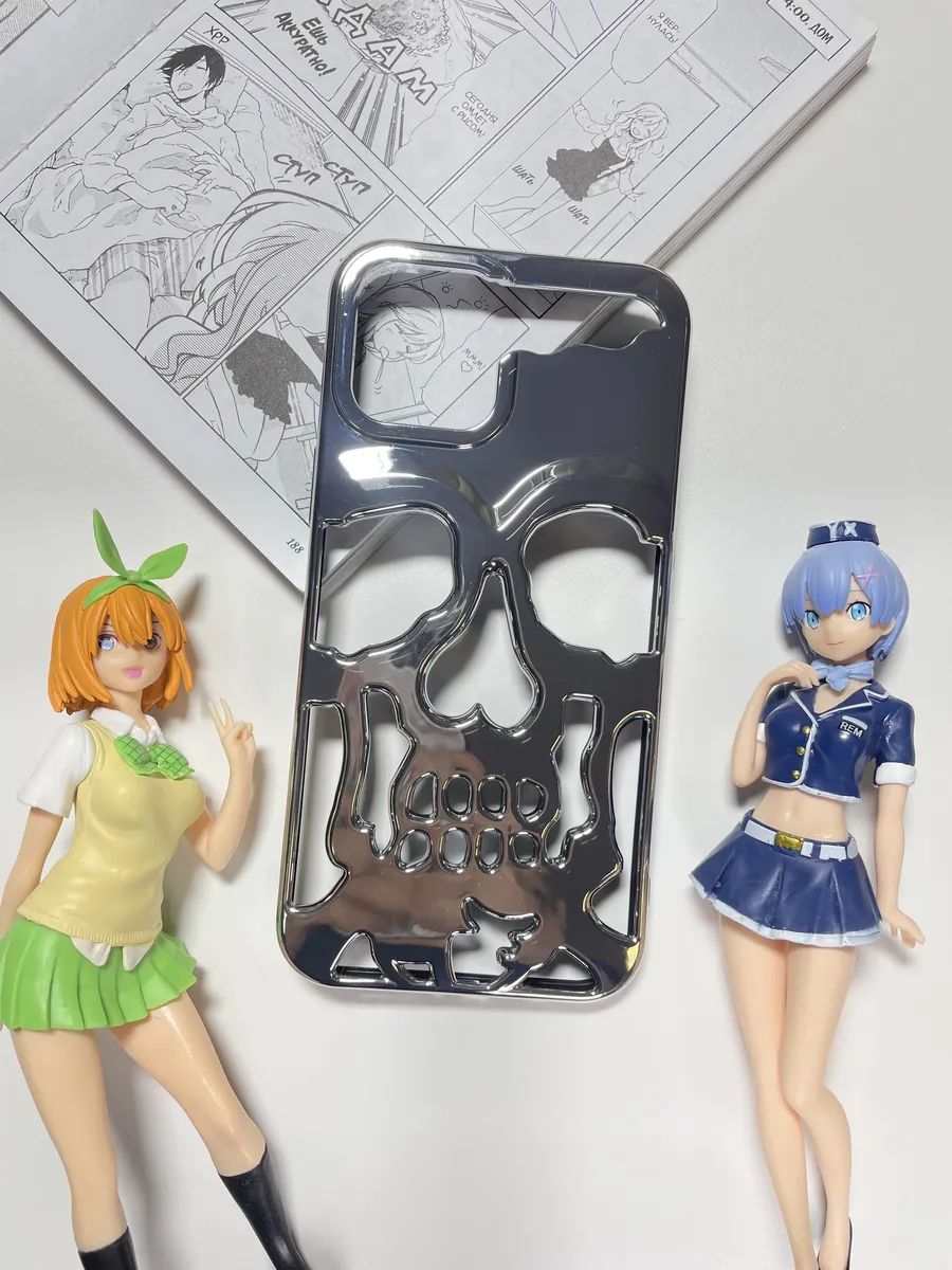 Чехол-Накладка для смартфона Apple iPhone 12 Pro Max, материал пластик, цвет серебристый
