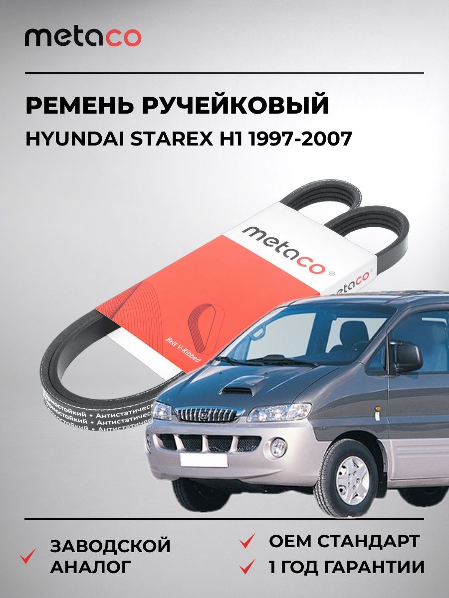 Ремень ручейковый METACO 4PK1060 Хендай Старекс H1 HYUNDAI Starex H1 1997-2007