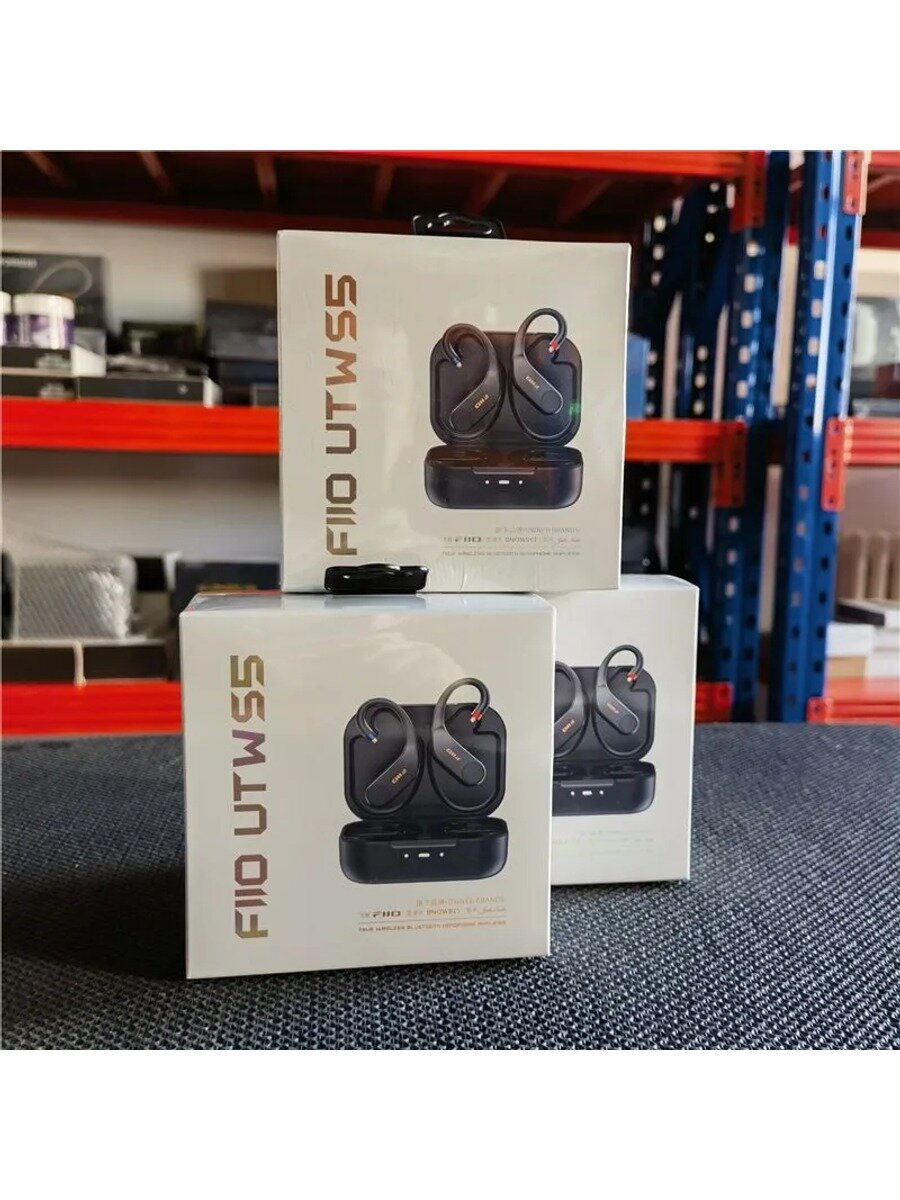 Наушники FIIO UTWS5 2025 Адаптер Bluetooth, Декодер, 0.78, стандартный вариант, черный