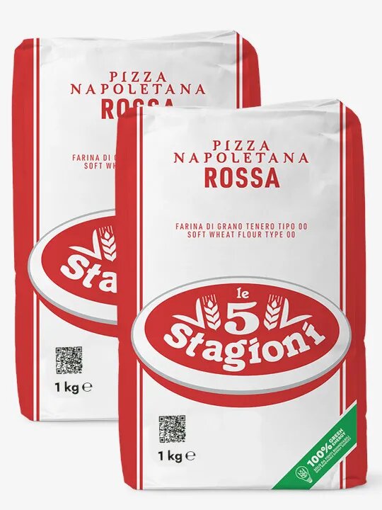 Мука Napoletana/Наполетана Le 5 Stagioni Италия из мягких сортов пшеницы, 2 кг