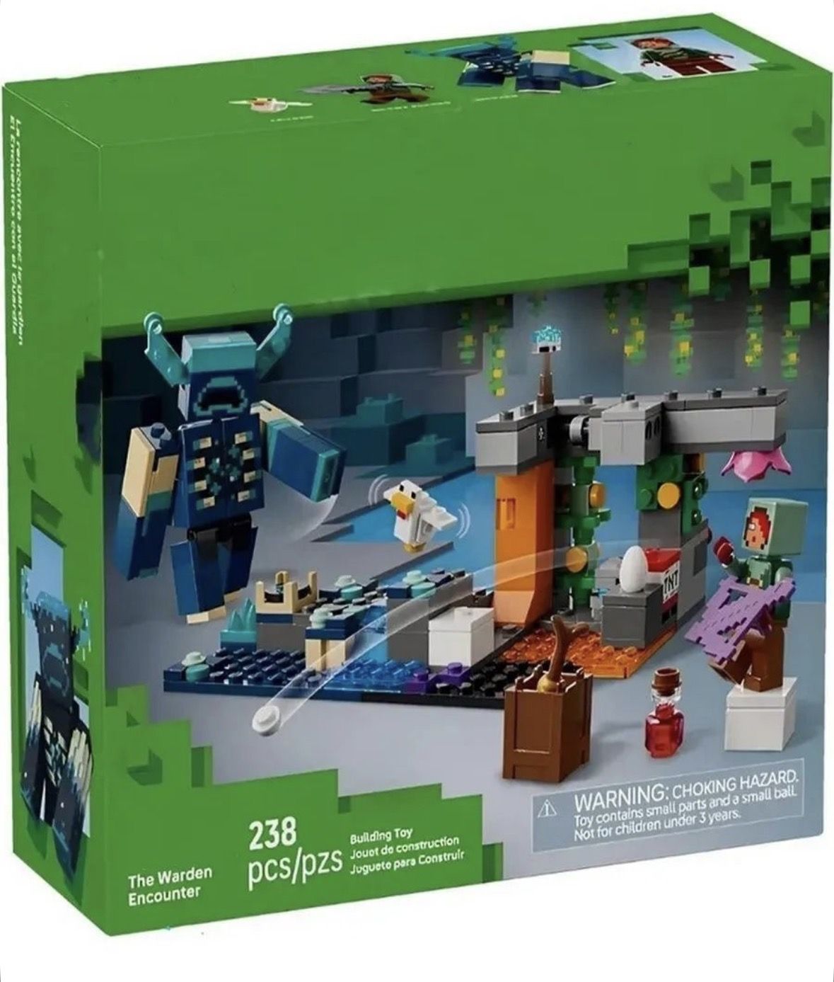 Конструктор Minecraft Встреча с надзирателем 238 деталей