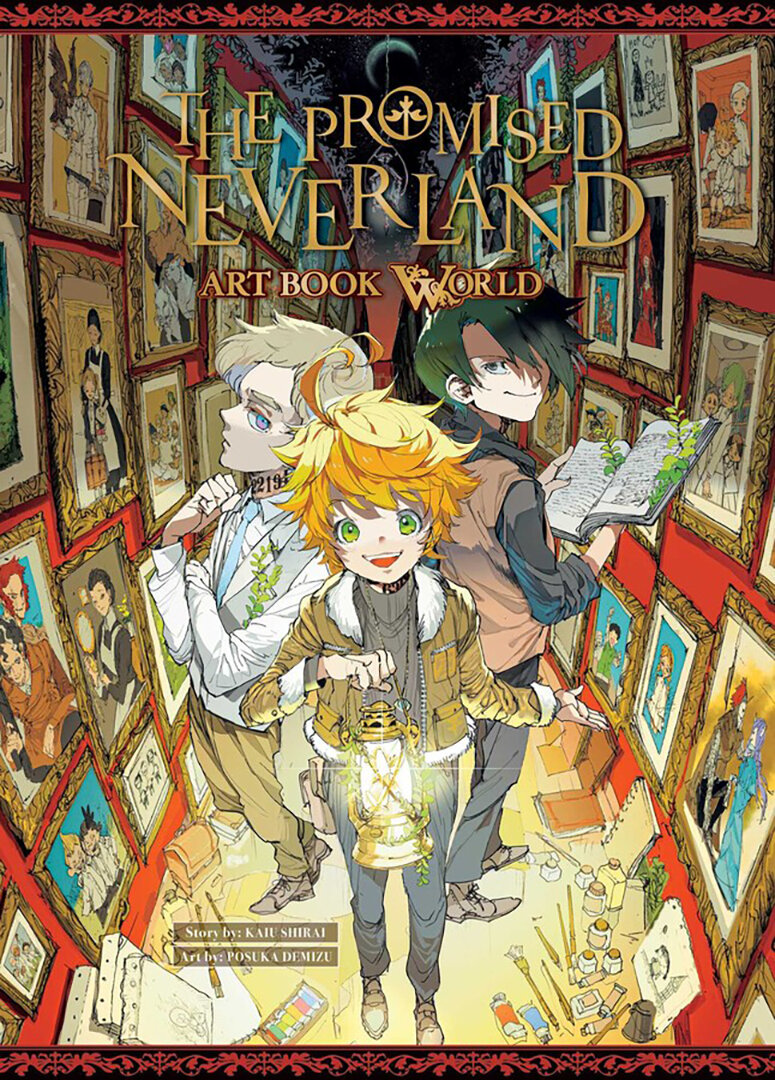 The Promised Neverland. Art Book World / Книга на Английском