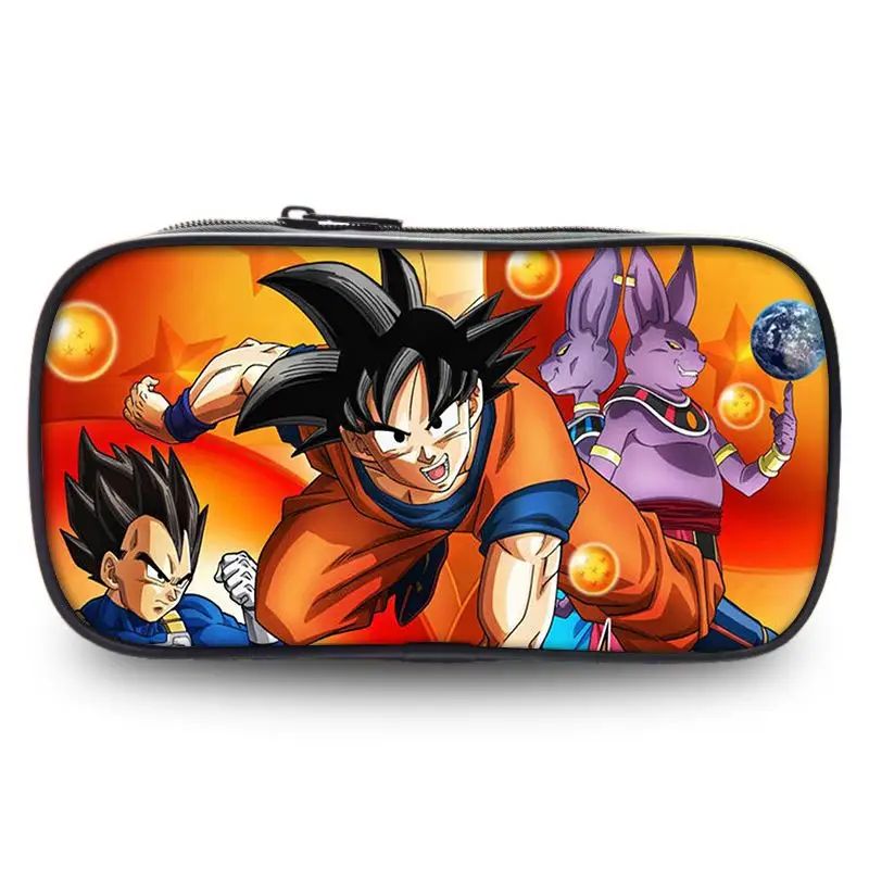 Пенал Dragon Ball из полиэстера, вместительный и практичный, стиль BB