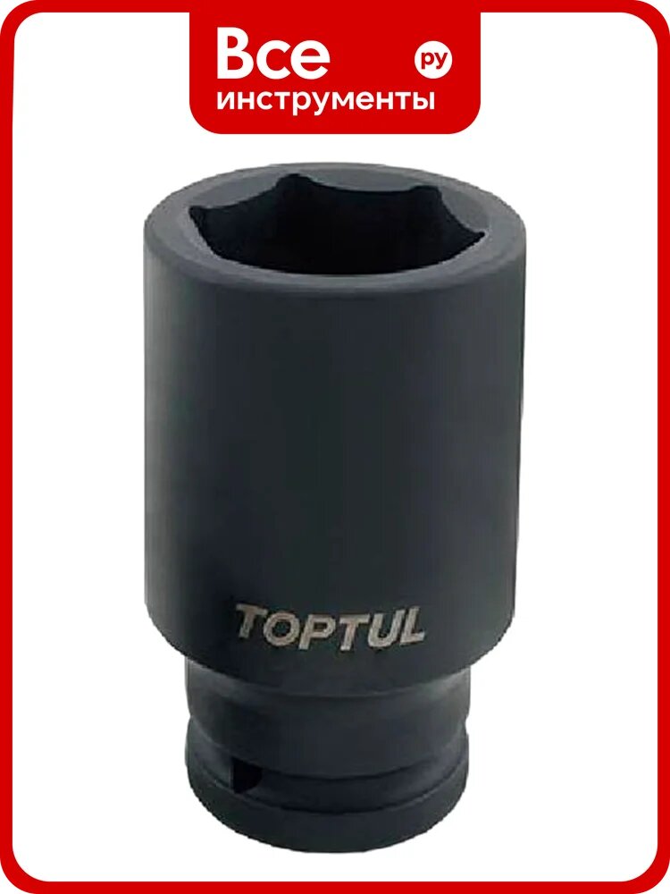 Головка ударная удлиненная 21 мм, 3/4"DR TOPTUL KABE2421