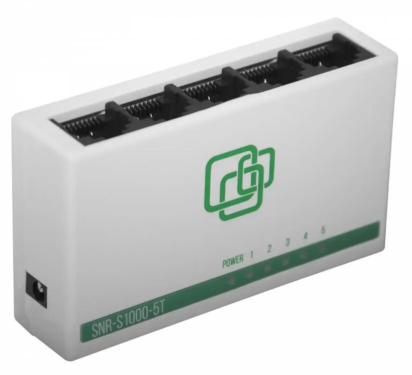 Коммутатор SNR SNR-S1000-5T, неуправляемый