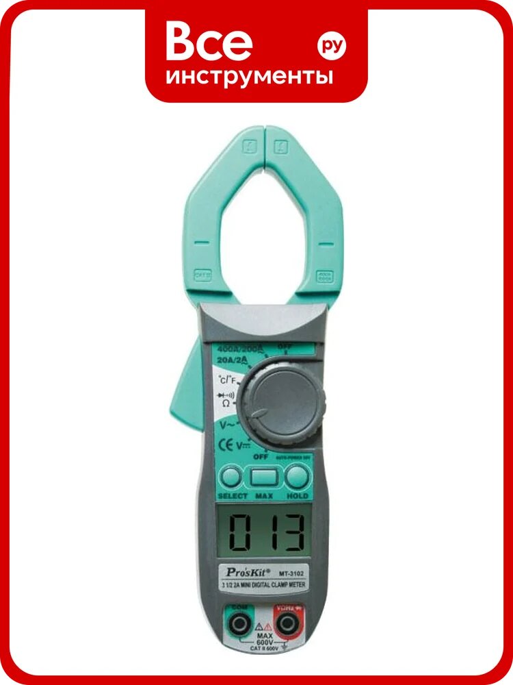 Токовые клещи ProsKit MT-3102 00323572
