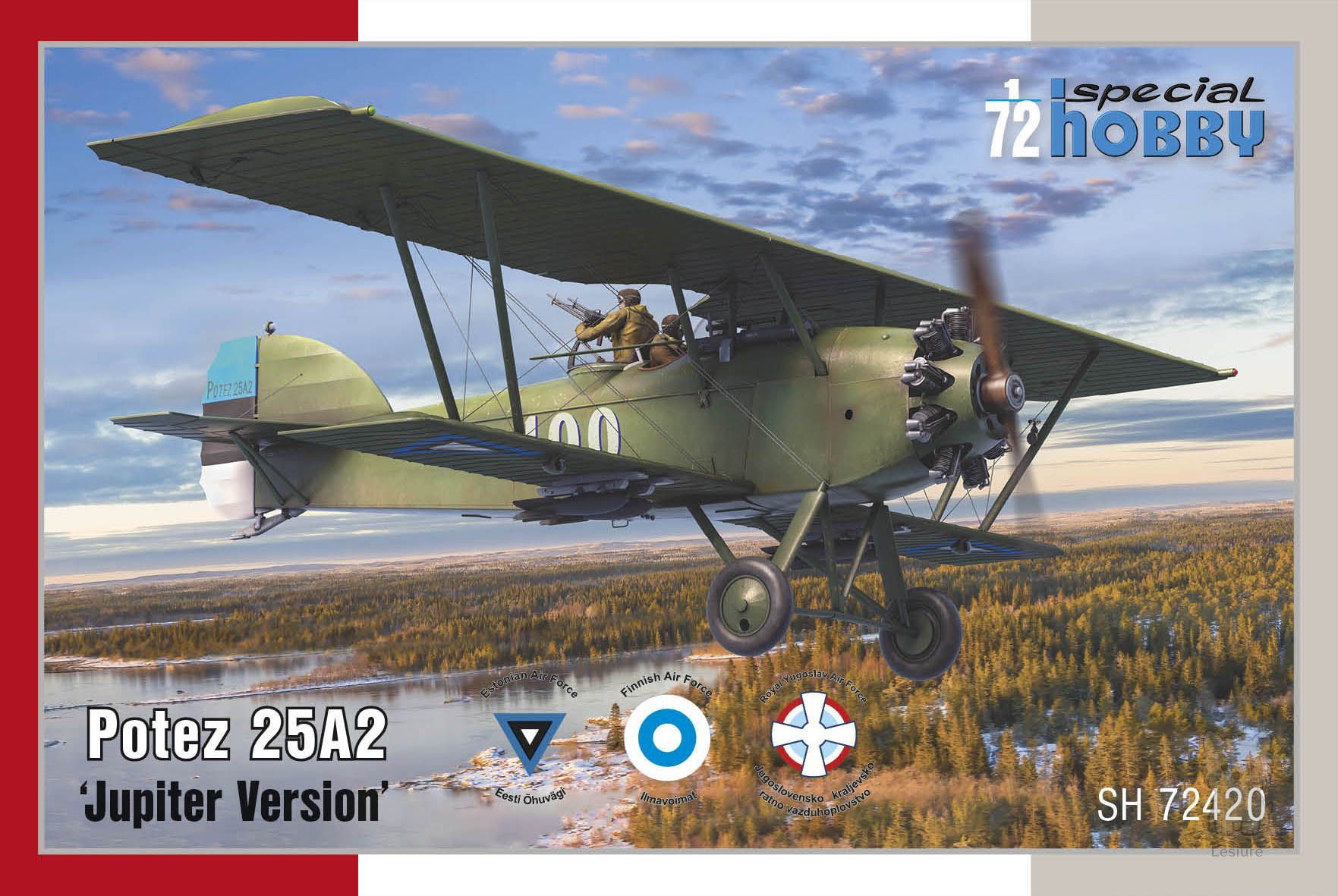 Сборная модель 1/72 Potez 25A2 Jupiter Version (Special Hobby)72420