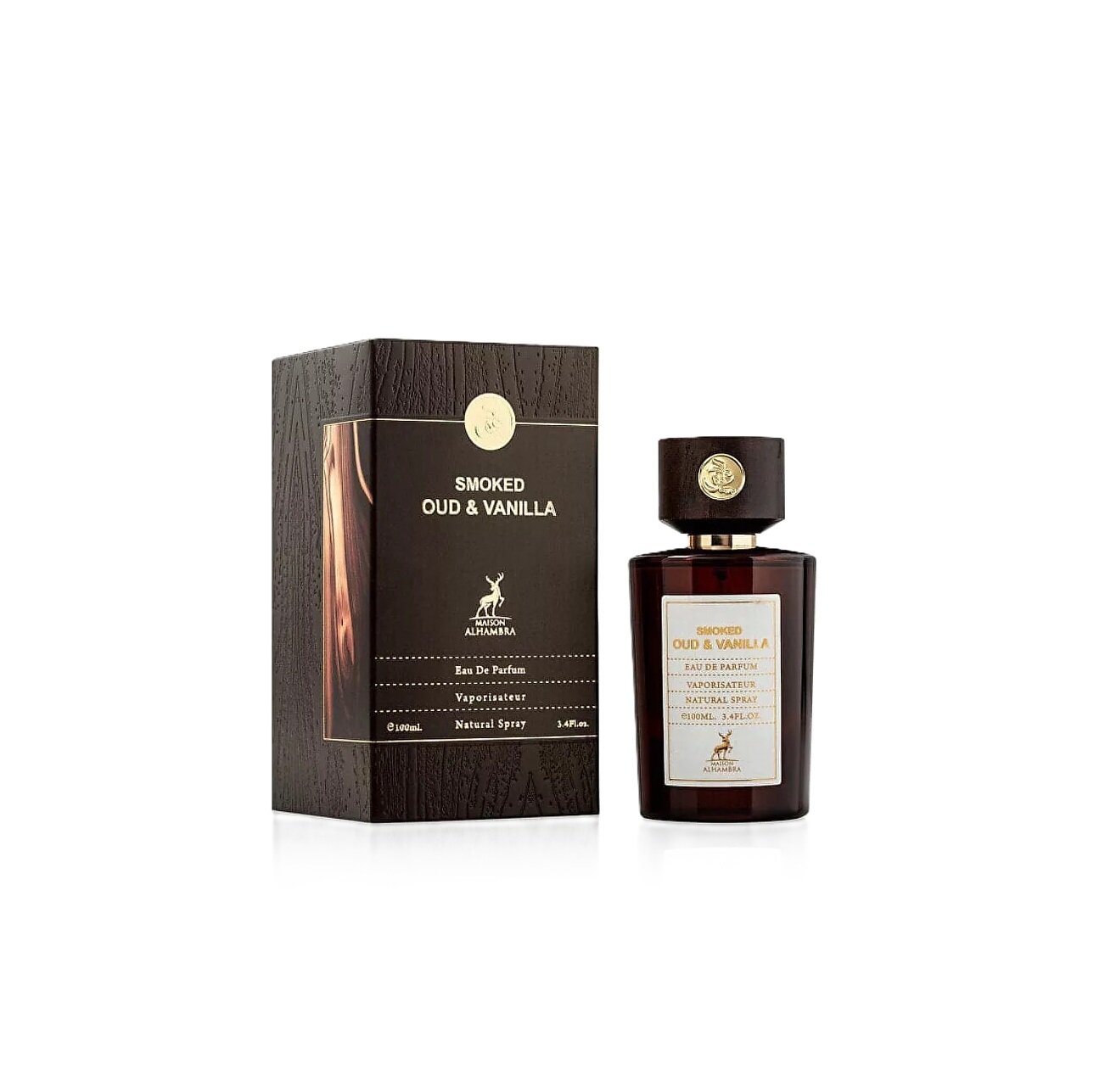 Maison Alhambra Smoked Oud Vanilla 100 мл парфюмерная вода унисекс, восточные, гурманские