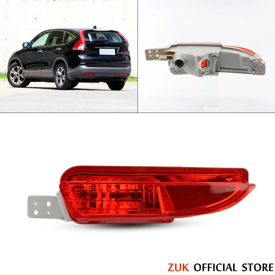 Задний бампер Honda CRV 2012-2014, правая противотуманка, OE #34550-T0A-H