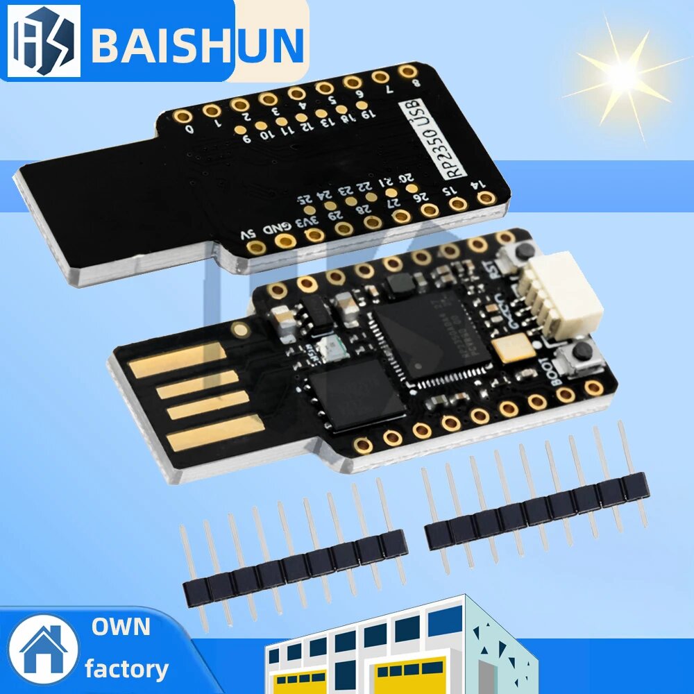 Модуль RP2350 MINI USB baishundianzi