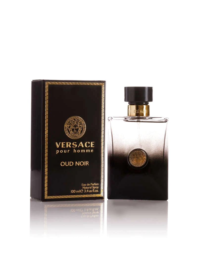 Мужская парфюмерная вода Versace Pour Homme Oud Noir Черный 100 мл - Версаче Нуар