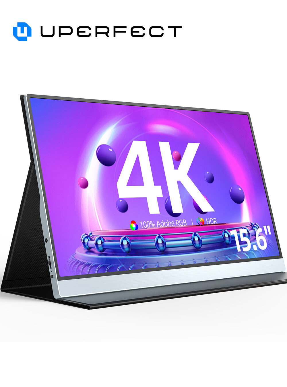 15,6 дюйма 4K портативный монитор,3840x2160 UHD IPS внешний экран мобильный ЖК-дисплей
