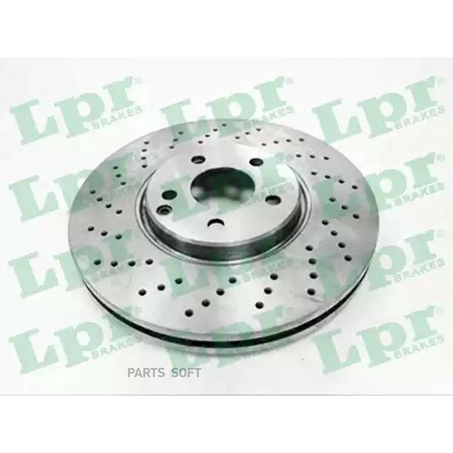 Диск тормозной MERCEDES W211/W220 4-matic передний вент. D 330мм.