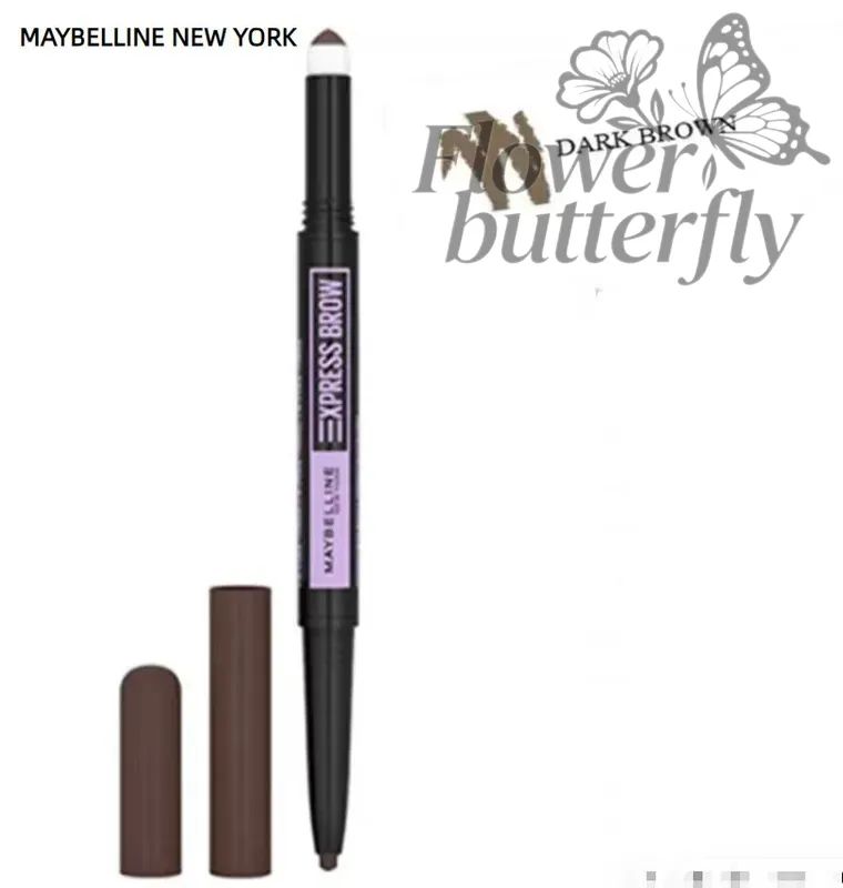 MAYBELLINE NEW YORK Карандаш для бровей EXPRESS BROW SATIN, DARK BROWN