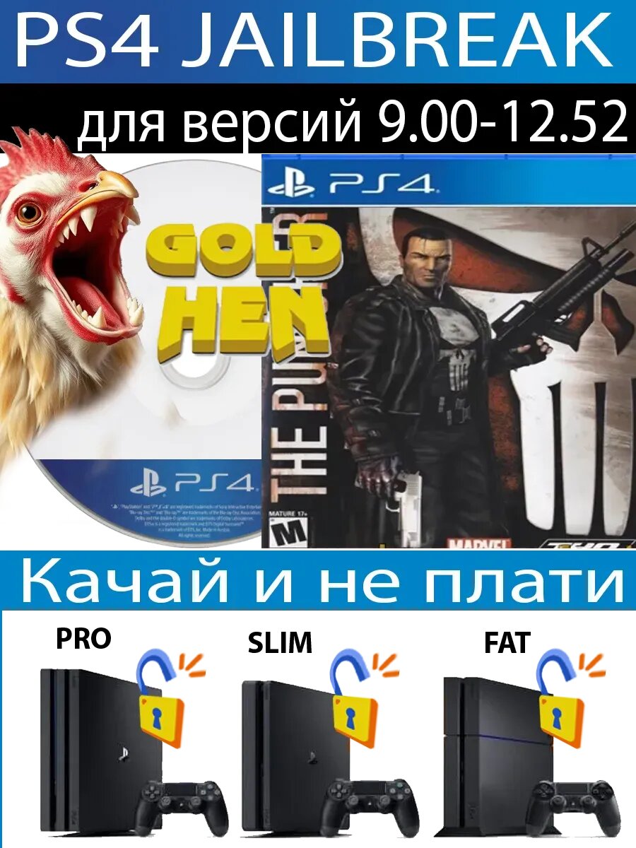 The Punisher диск PS4 JB