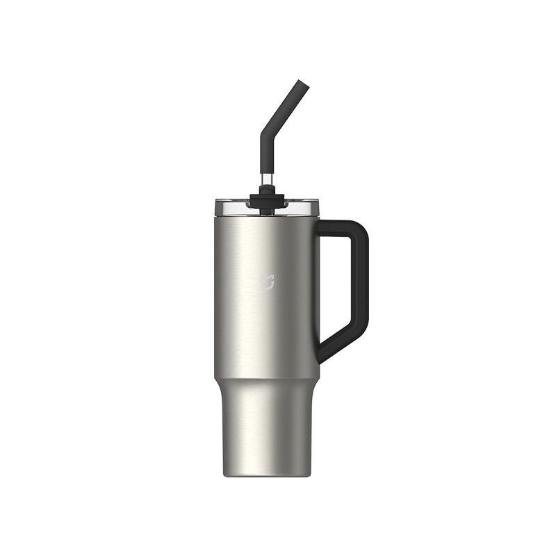 Термокружка Xiaomi Mijia Sippy Cup 1L Green (MJXGB01RM) с трубочкой