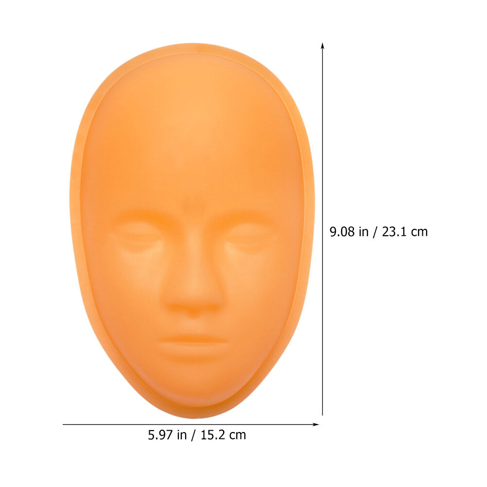 Набор Для Тренировки Бровей Искусственная Кожа Силиконовая Форма 21.5x15.5cm