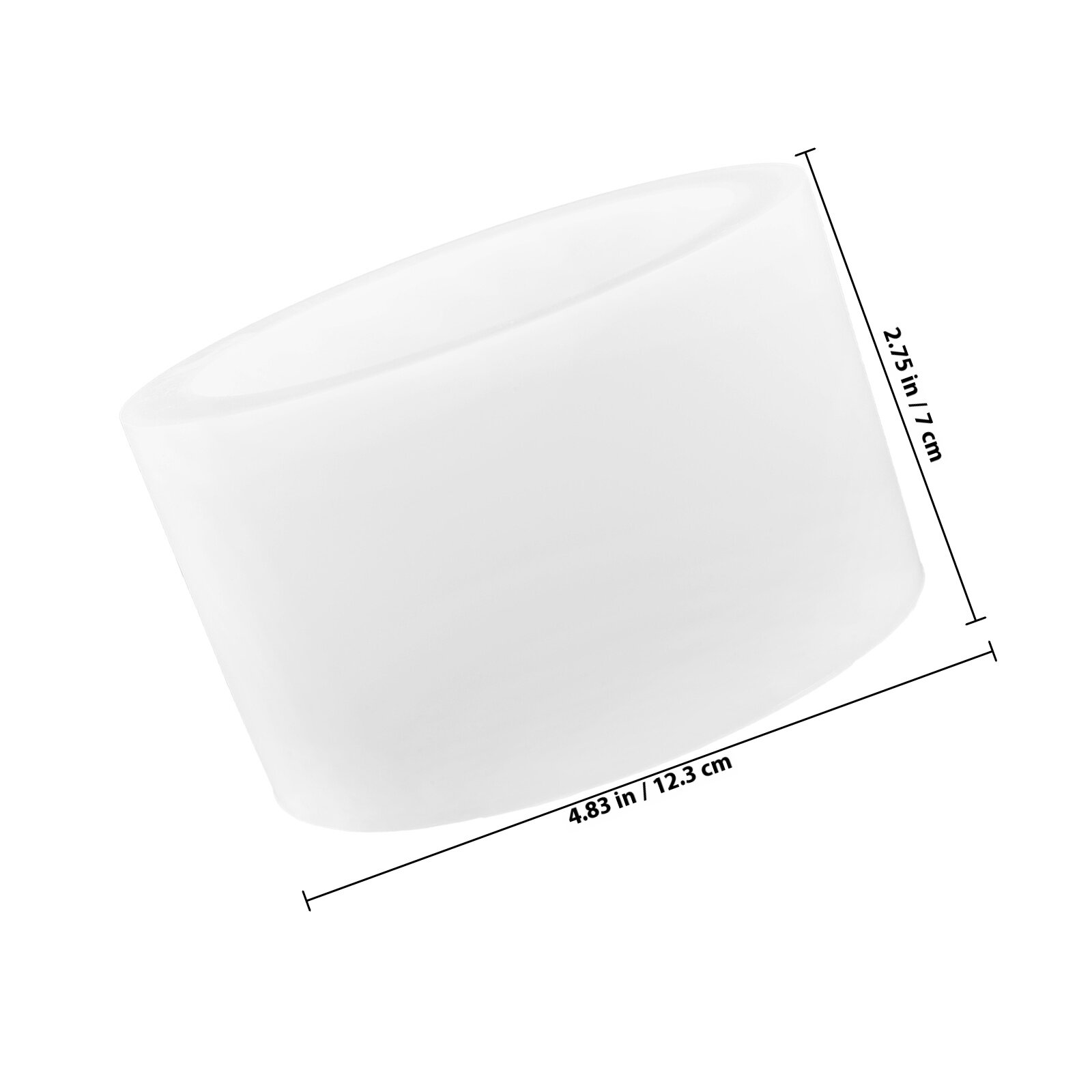 Форма Для Лепки Цветочного Горшка Из Силикона 1 Шт Размер 12.3X12.3Cm