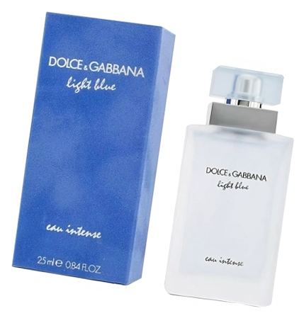 Дольче Габбана Лайт Блю Интенс парфюм для женщин 25 мл / Dolce&Gabbana Light Blue Eau Intense