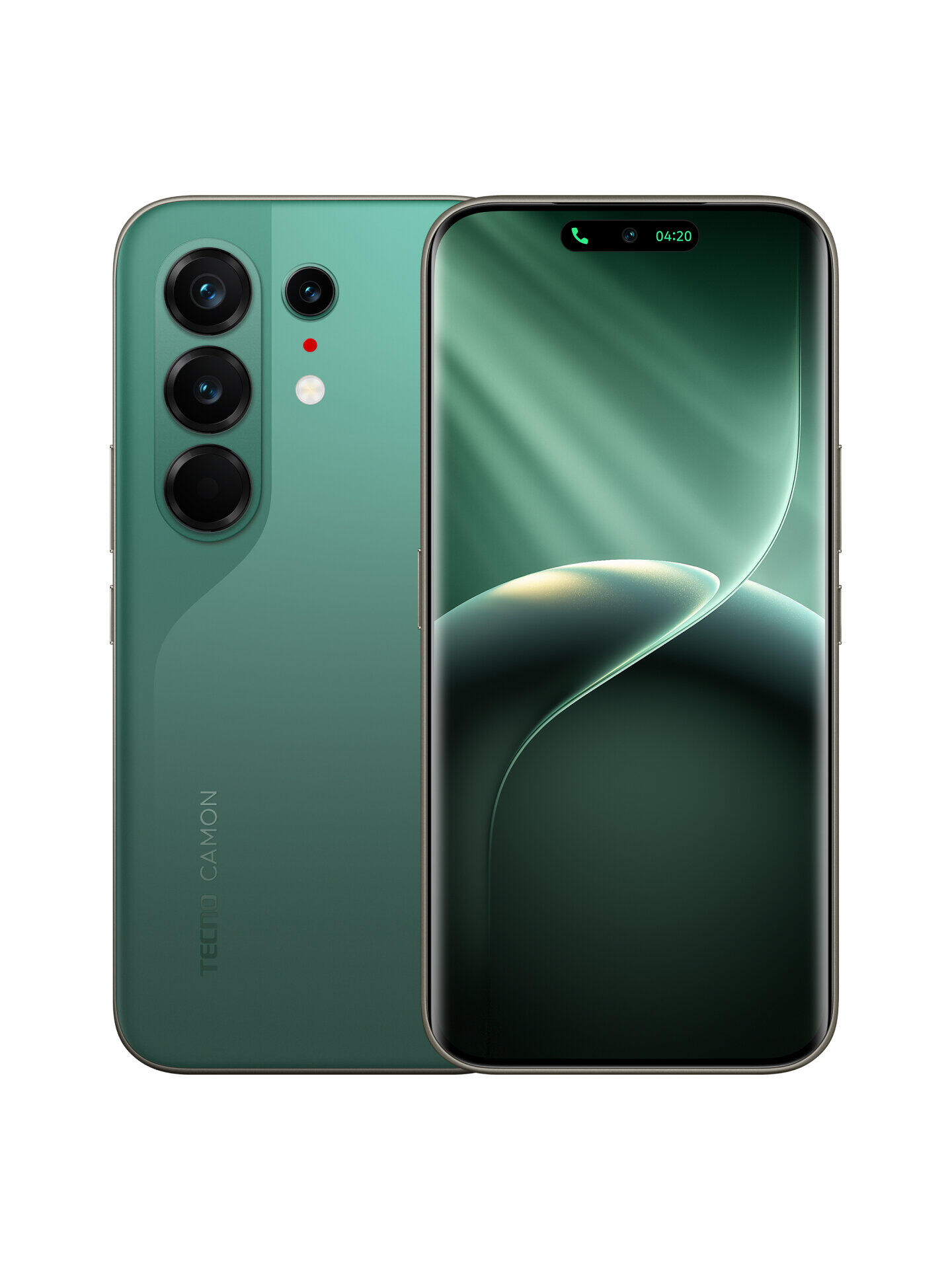 Смартфон Tecno Camon 50 Ultra 5G, AMOLED, 12/256Gb, Cypress Green (Зеленый)