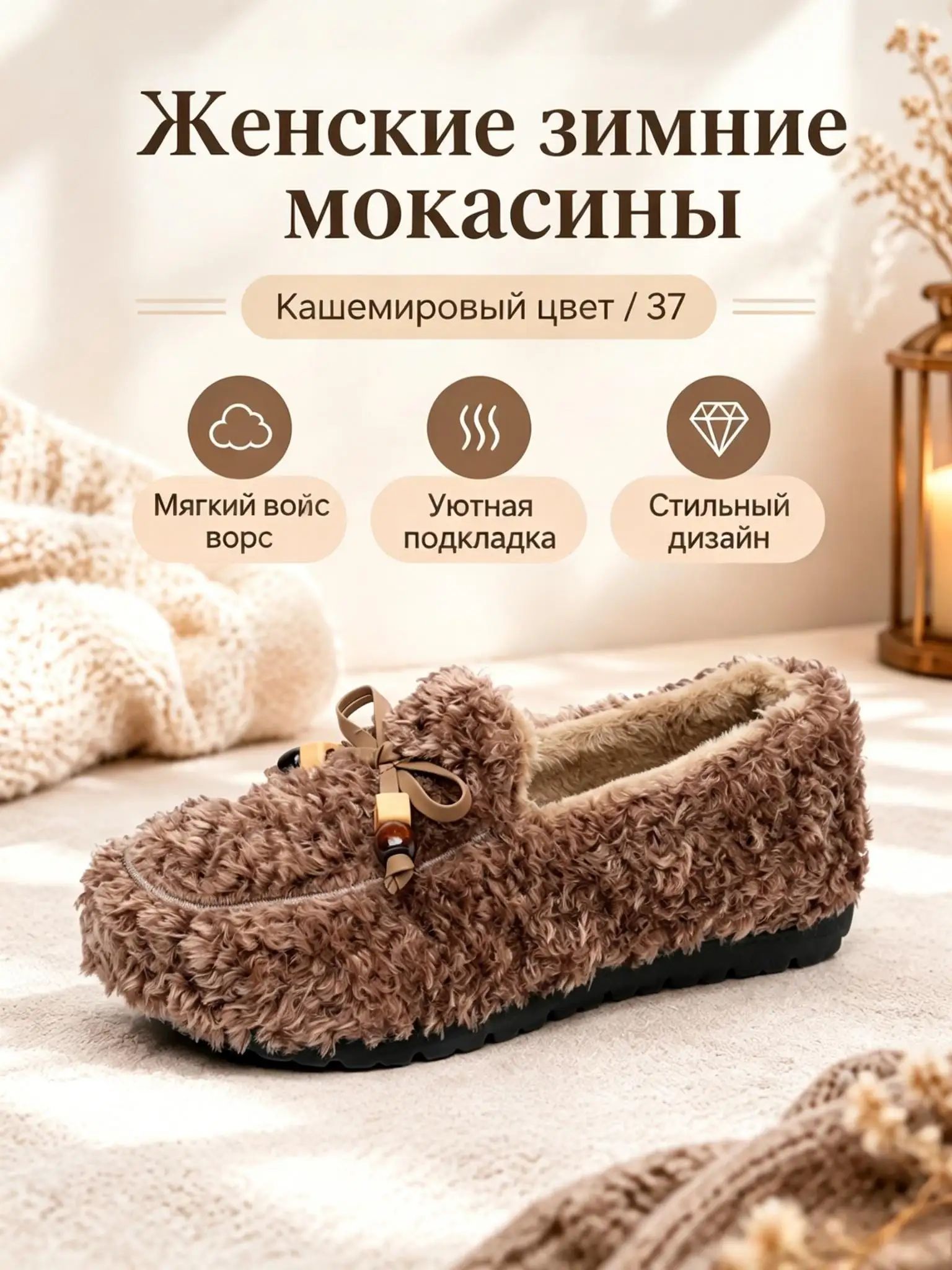 Мокасины  Взрослая