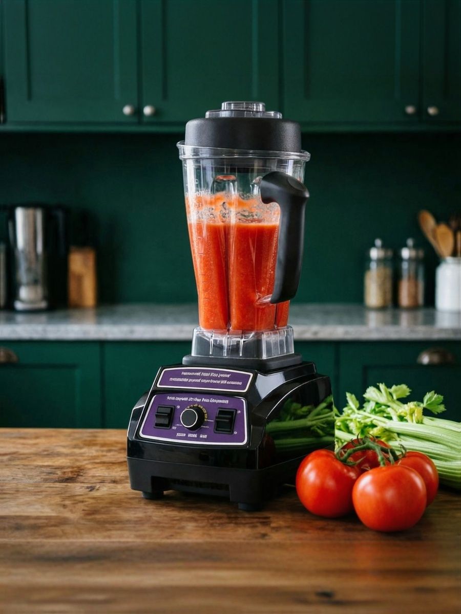 Блендер профессиональный VIATTO MK-BL1421B, 1600 Вт, 2 л, 28000 об/мин