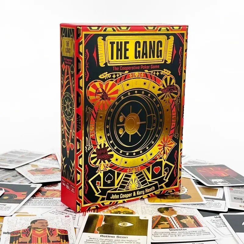 THE GANG: Улучшенная Премиум-Версия! Покер Техасский Холдем Настолка 3-6 игроков (20 min). Вечеринки, Семья, Компании