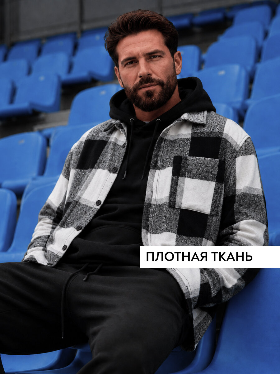 Рубашка U.M.W в клетку