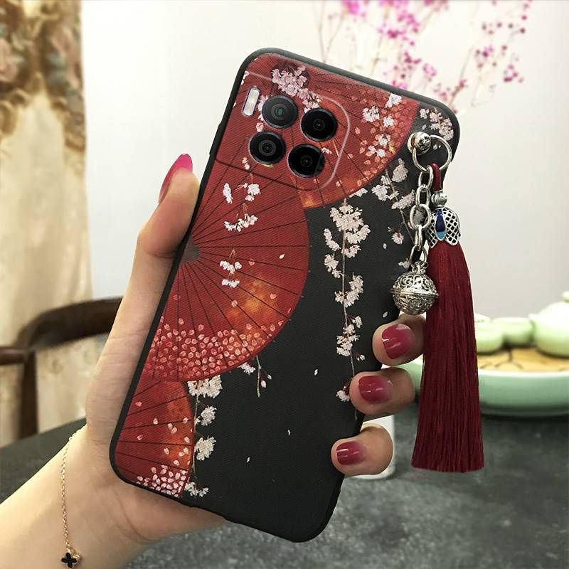 Чехол Lulumi для телефона TCL T-Mobile Revvl7 Pro/T Phone 2Pro 5G//TMRV07P5G, грязеотталкивающий, с кисточкой, защитный, из ТПУ.