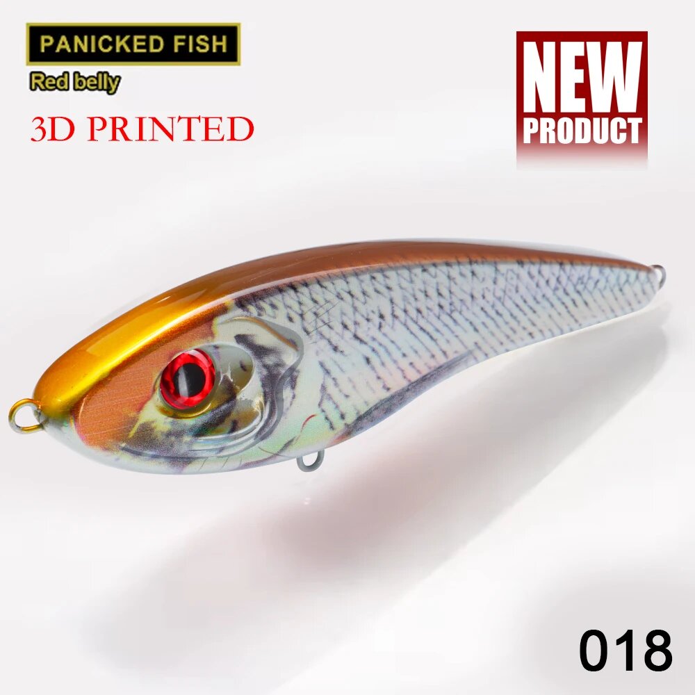 Hunthouse Jerkbait Pike Fishing медленно тонущие приманки 115 мм/32 г 145 мм/55 г 115mm 32g, 018