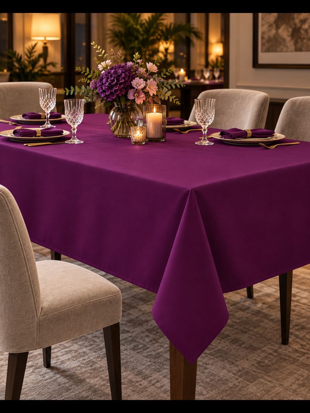 Скатерть Purpura Clario 150 х350 см