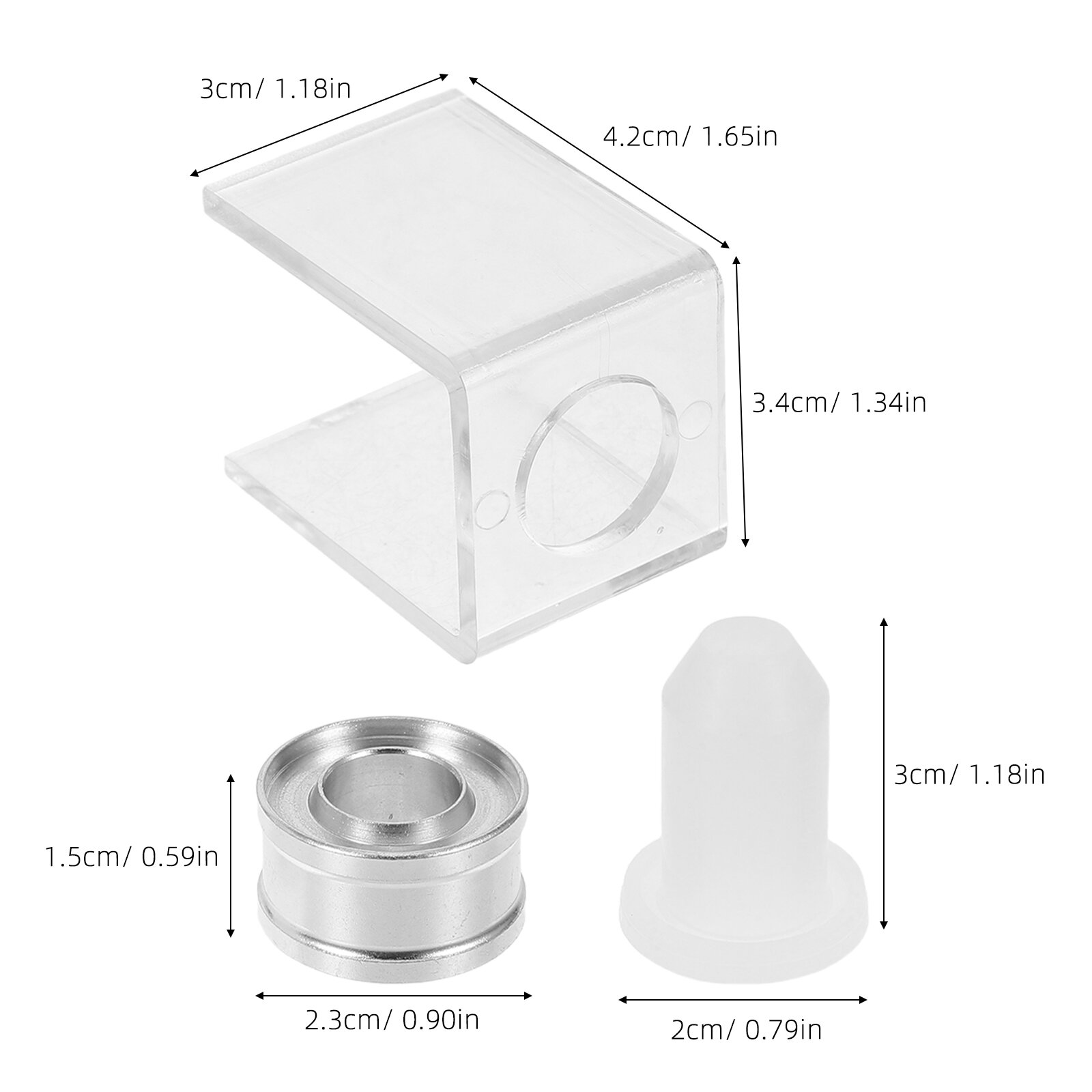 Набор Для Создания Губной Помады Из Силикона 1 Штука Размер 4.20X3.40X3.00Cm