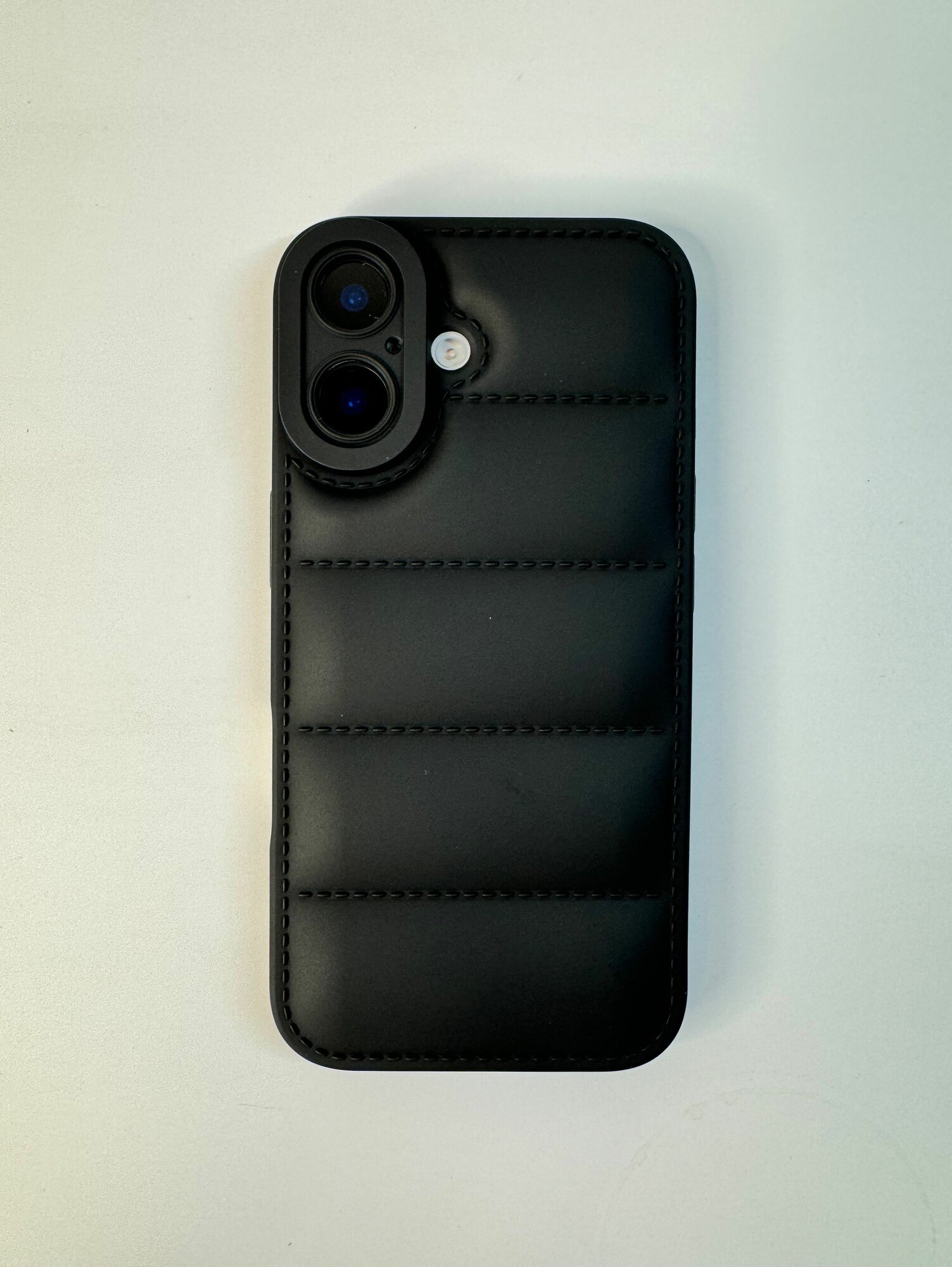 Чехол-Накладка для смартфона Apple iPhone 16, материал силикон, цвет белый — фото 1