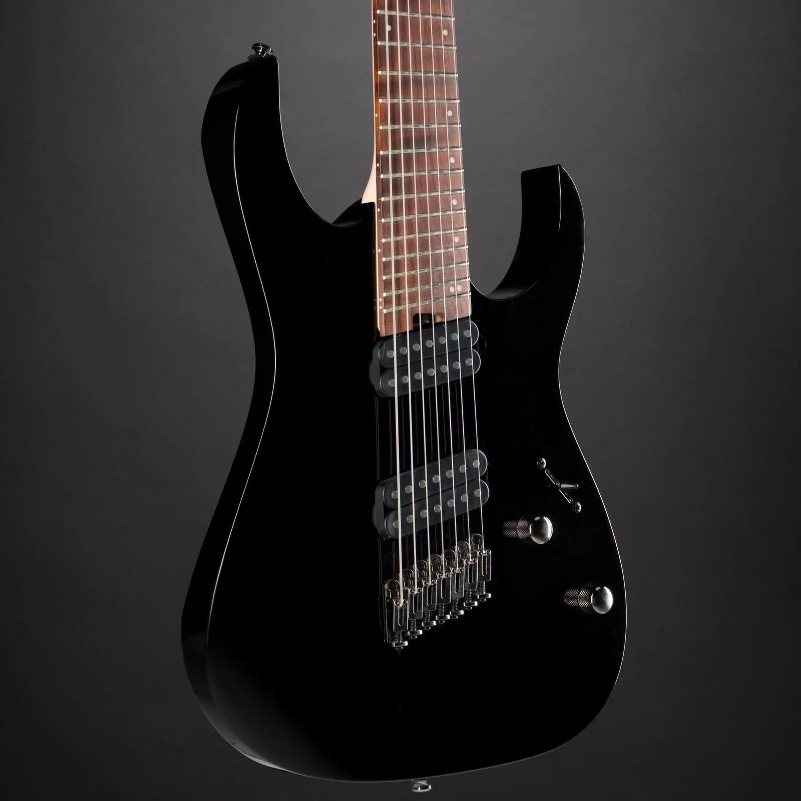 Электрогитара Ibanez Standard RGMS7-BK Multiscale 7-String Black — фото 1