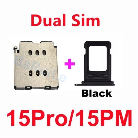 Гибкий кабель с двумя SIM-картами 15Pro 15PM Black