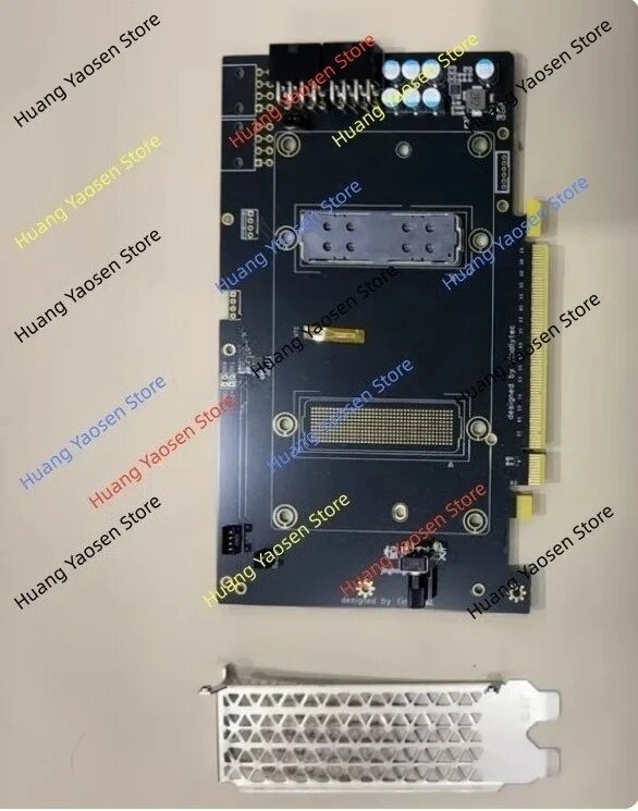 MXRSDF Адаптерная плата V100 SXM2 для PCIe светлый синий