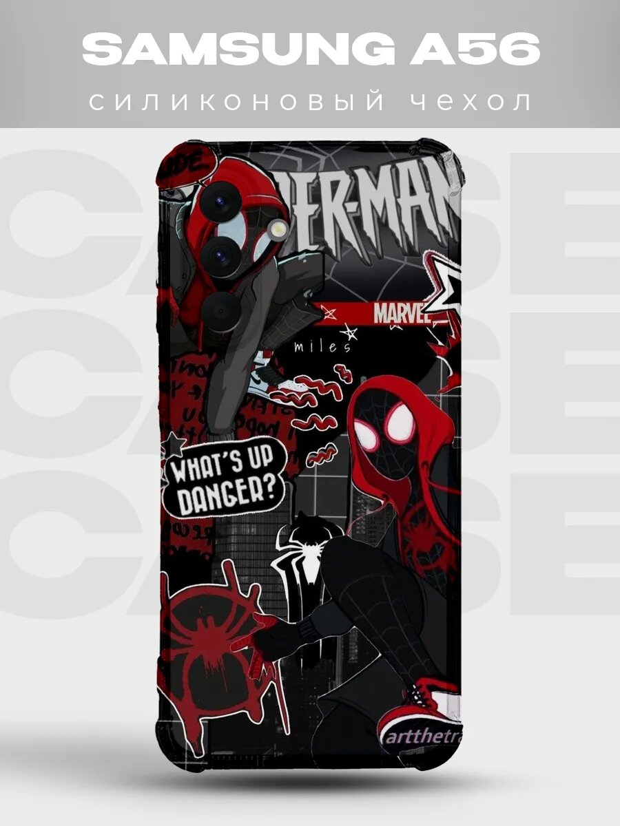 Чехол на Samsung A56 Человек-паук spider man человек паук