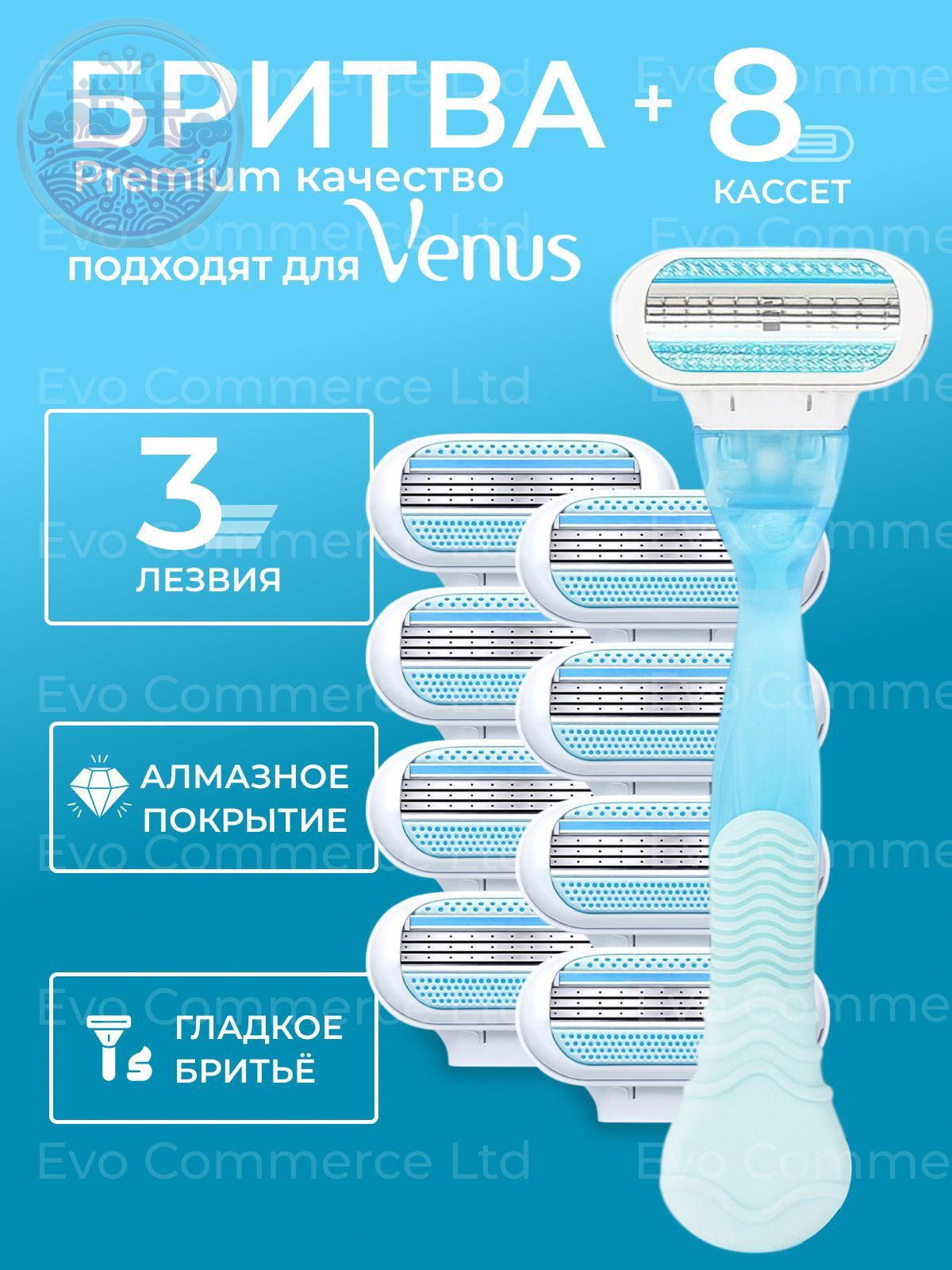 Сменные кассеты для бритвы