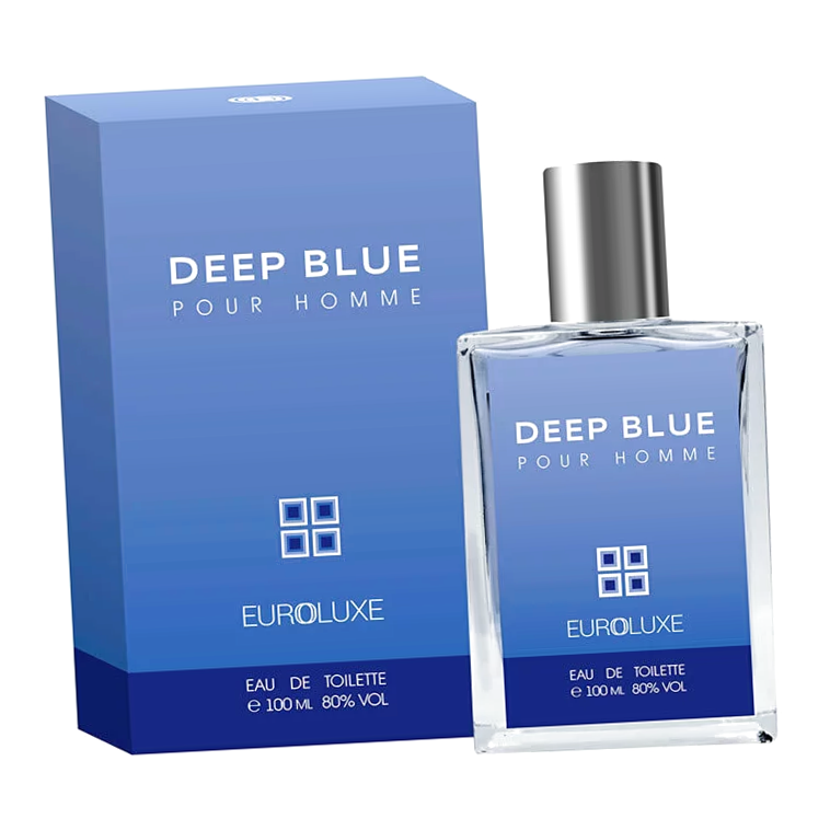 Мужская туалетная вода Euroluxe Deep Blue аромат 100 мл - Евролюкс Дип Блу