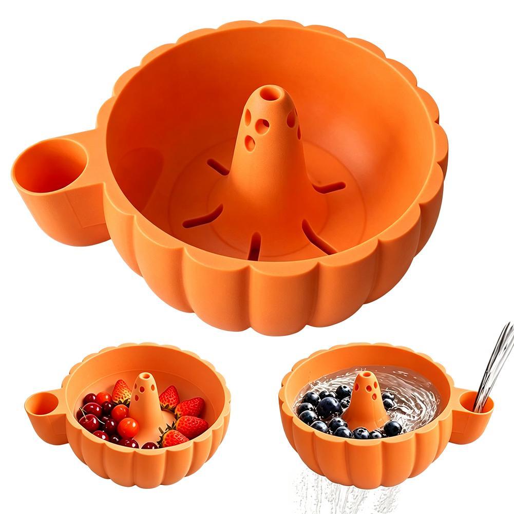 Миска для мытья ягод, с призраком, 3D печать, белая