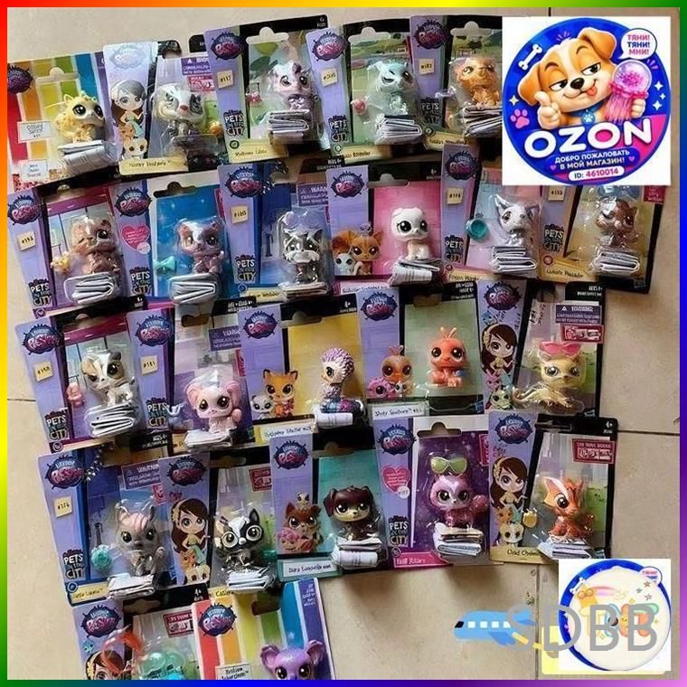 Littlest Pet Shop (Маленький зоомагазин): Поставляется с небольшими аксессуарами/Украшения для кабинета, детские игрушки/Один случайный