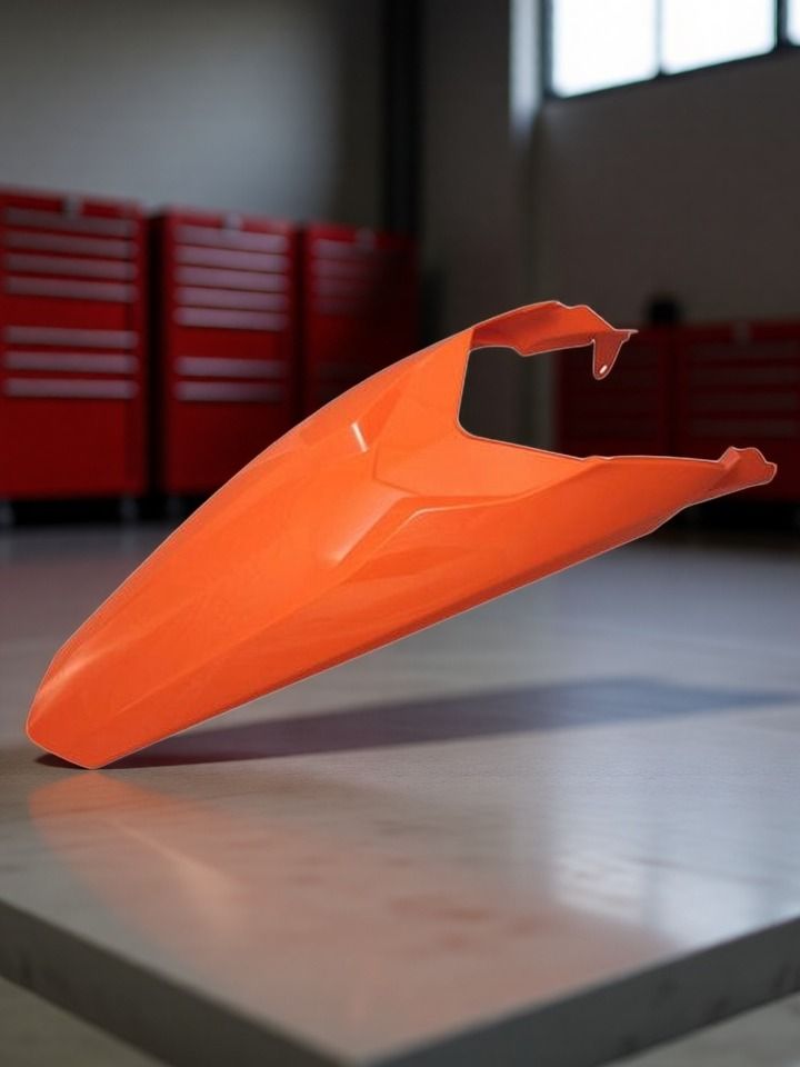 Крыло заднее на эндуро KTM SX85 13-16г. (рама К5) оранжевое