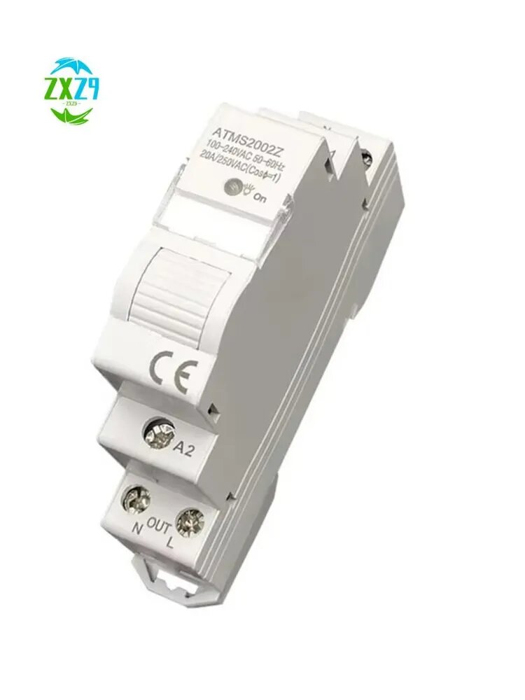 (G P H Q) Монитор Энергопотребления Tuya ZigBee 20A С Реле И DIN-Рейкой