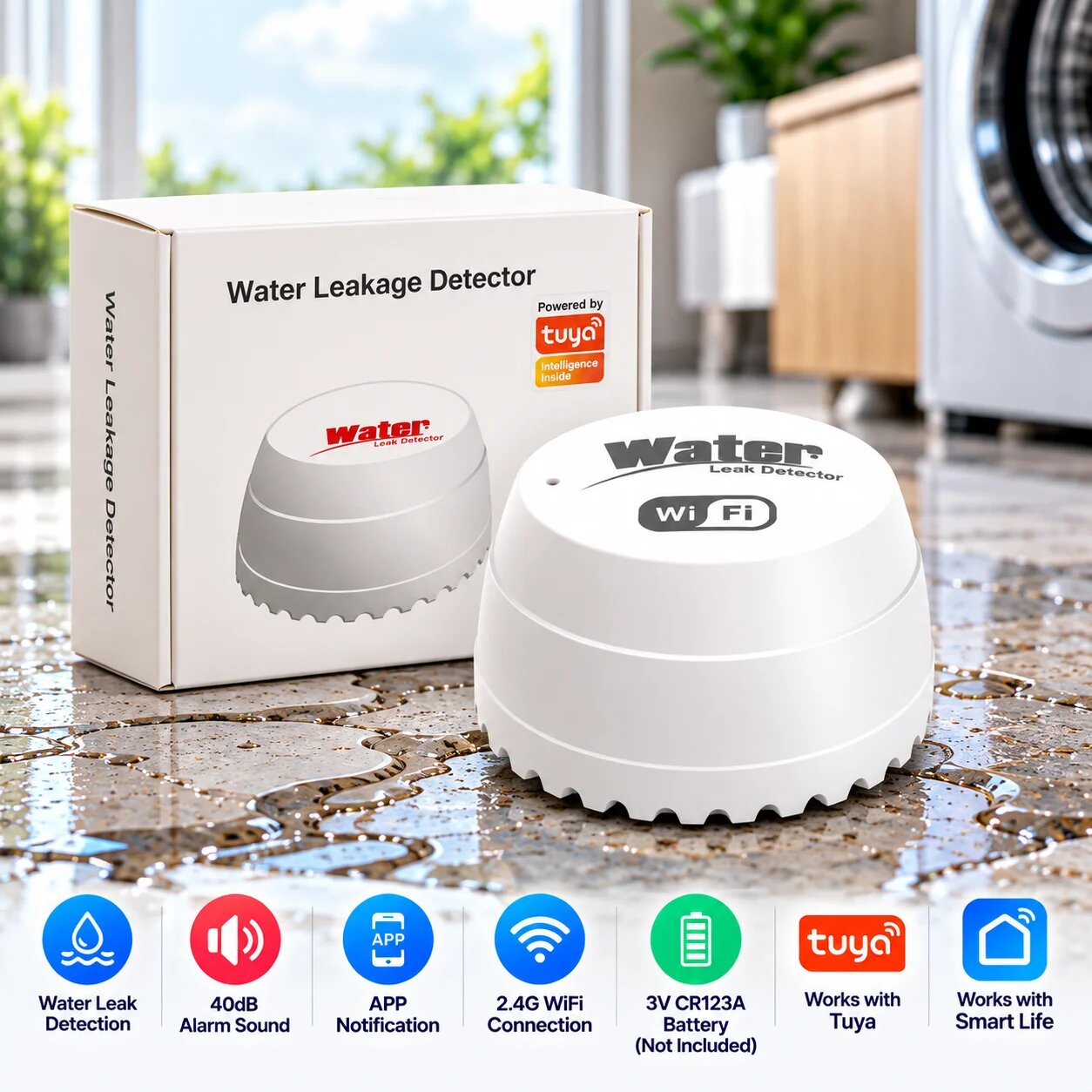 Детектор протечек воды eMastiff Wi-Fi
