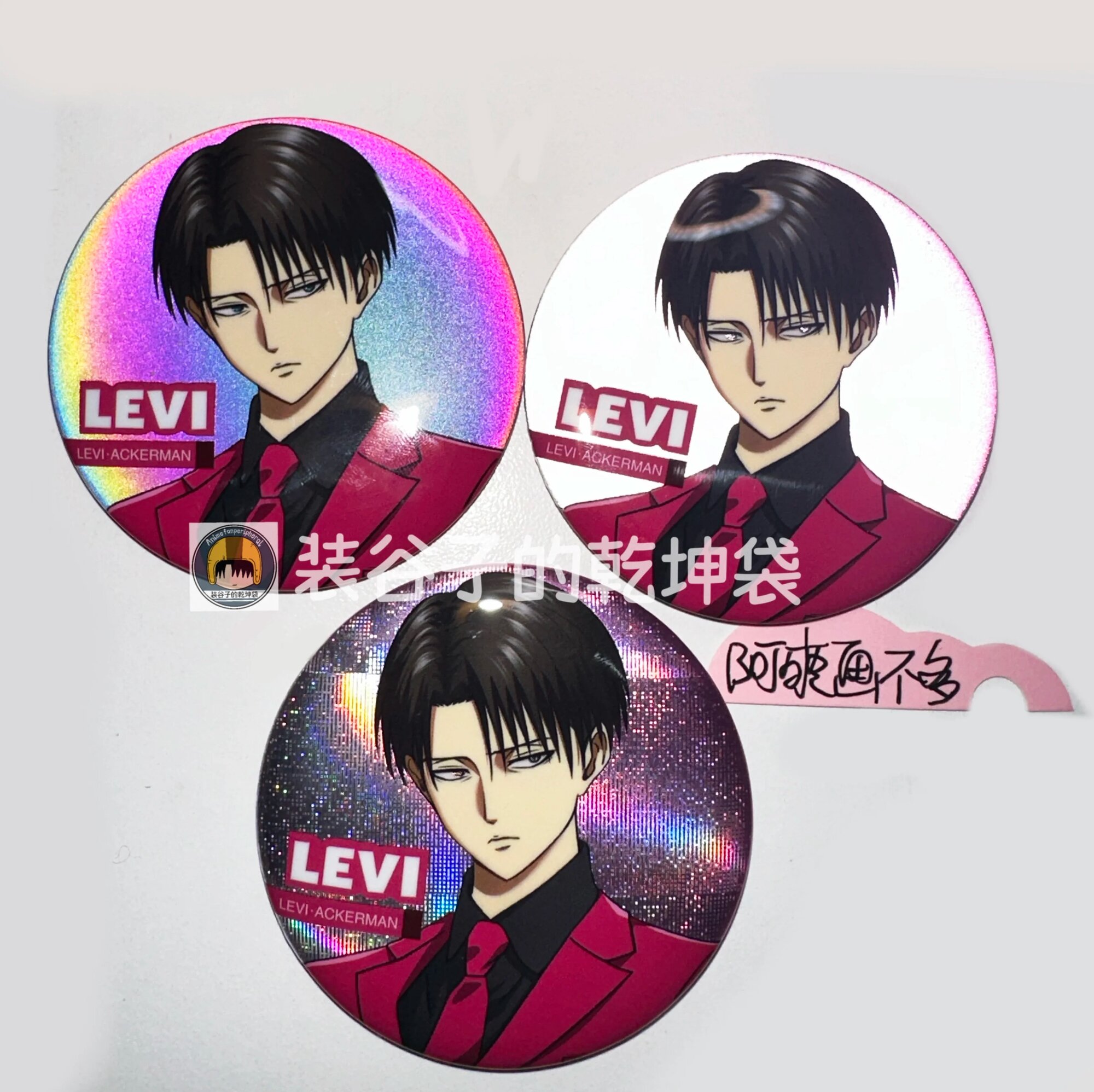 Фигурка Леви Акерман Атака Титанов Rindu SET OF 3