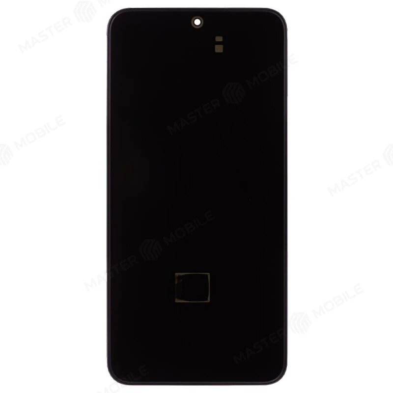 Дисплей для Samsung S901 Galaxy S22 + тачскрин (черный) (в рамке) (ORIG100) (возможен дефект ЛКП)
