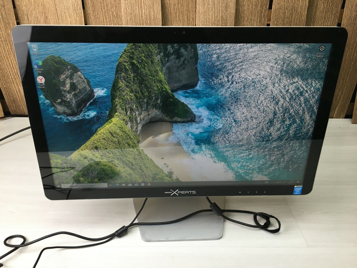 Моноблок microExperts AIO22 Intel Core i3 4130/8Gb/SSD 120Gb/21,5"/Win10