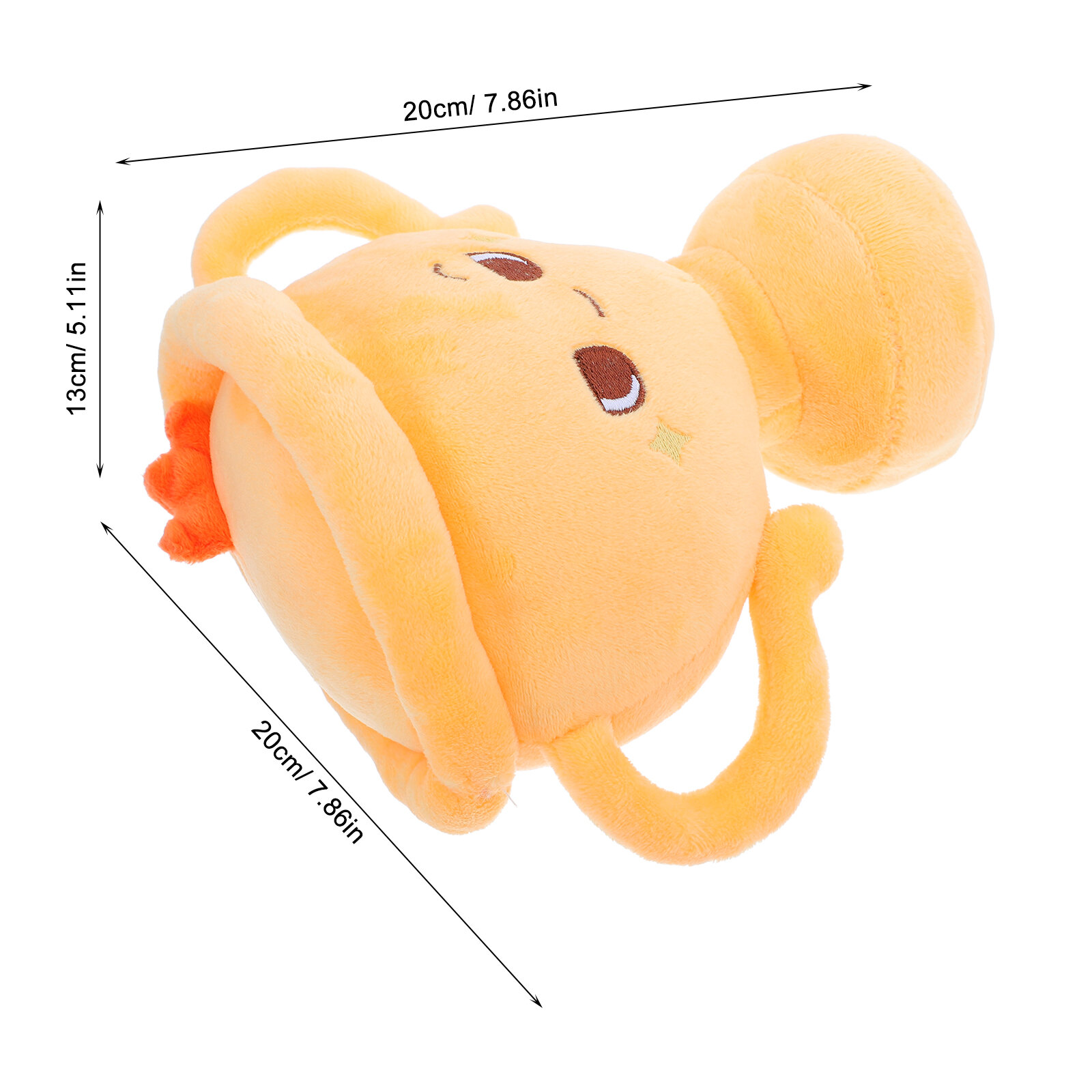 Подушка В Forme Трофея Игрушка Мягкая И Уютная 20.00X20.00X13.00Cm