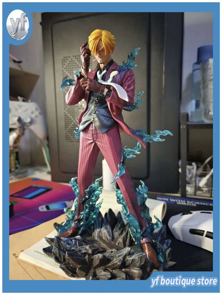Фигурка аниме One Piece Санджи, коллекционная модель персонажа Ван-Пис из ПВХ