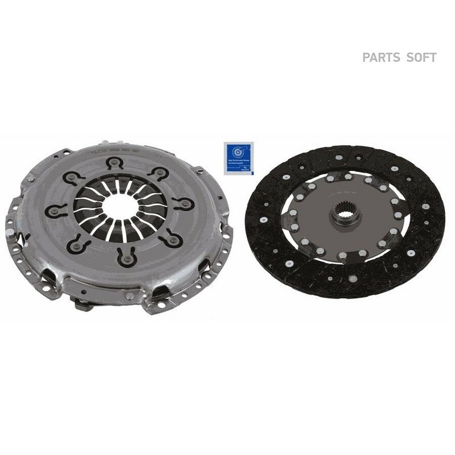 Компл. сцепления FORD FOCUS II 2.0 04-12/FOCUS III 2.0 11-19 от официального дистрибьютора, SACHS, артикул 3000951587